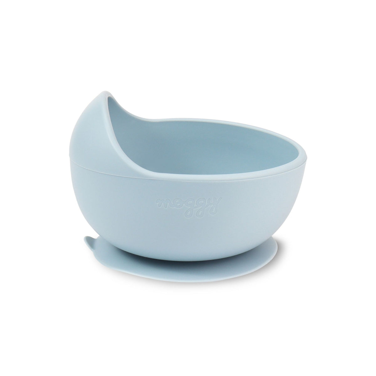 Bowl de silicón con succión para bebé │ Dusty Blue - Moggy